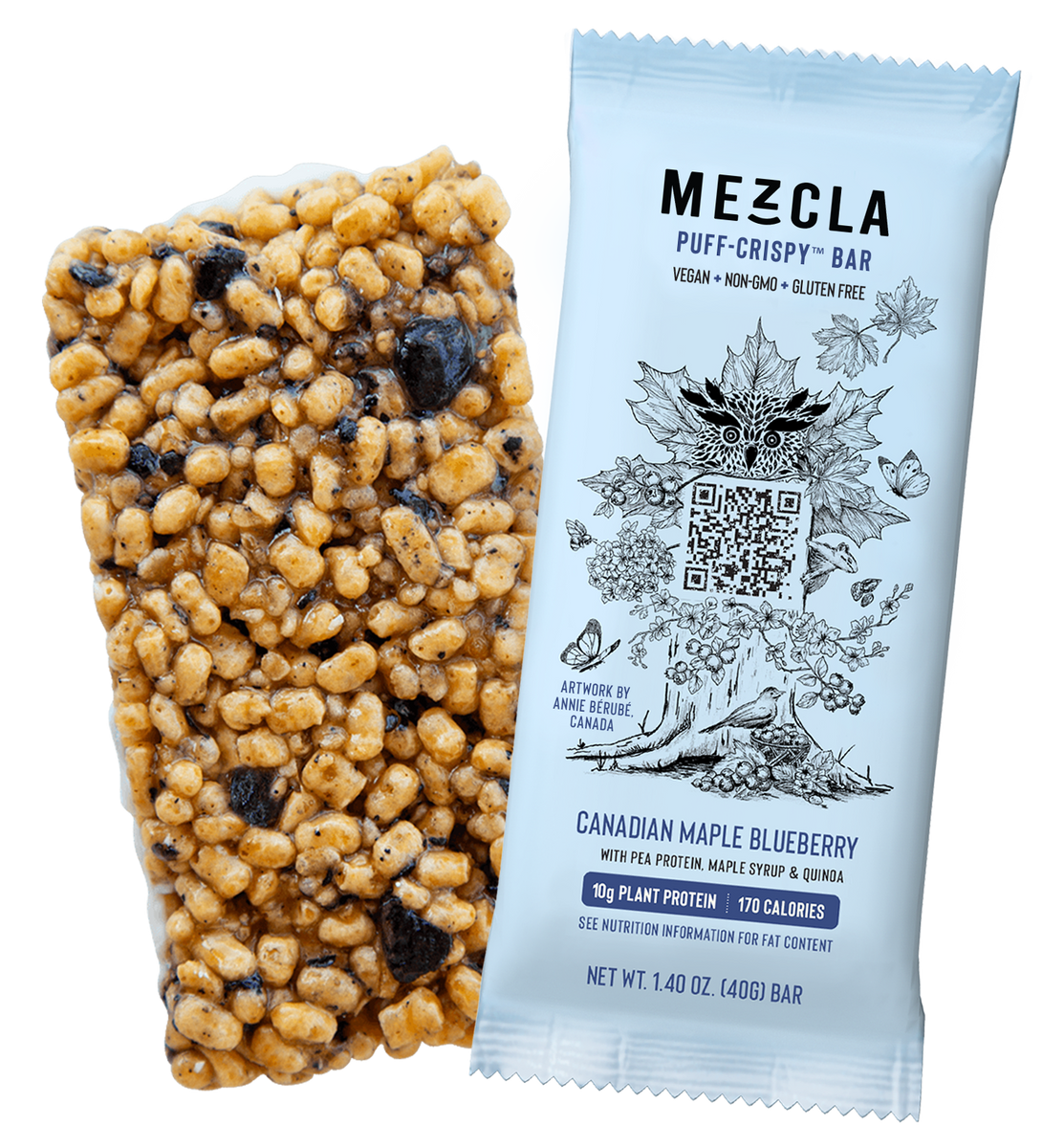 Canadian Maple Blueberry – Mezcla | Plant Protein Bars